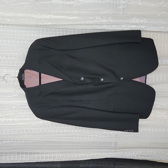 Billy London | Suits & Blazers | Billy London Black Pinstripe Blazer ...